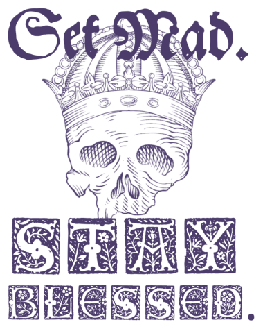 King James Sticker – Mad Priest Coffee